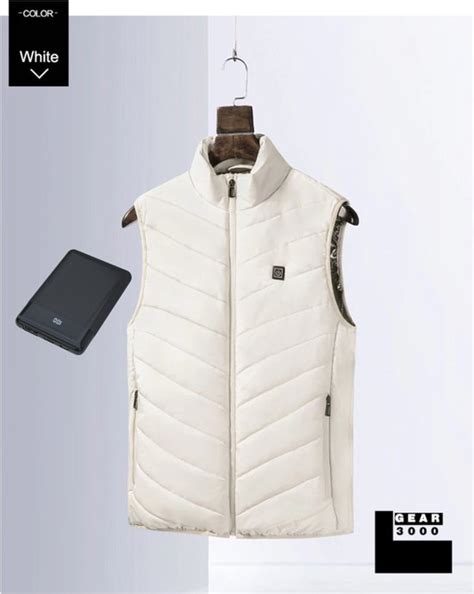 Gear3000® Verwarmde Bodywarmer Xl Met Powerbank Complete Set
