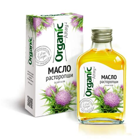Масло расторопши, 100 мл
