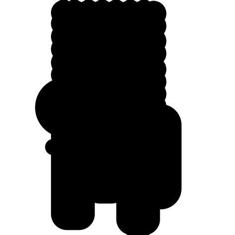 Among Us Marge Simpson Character Cursor Cursor Space