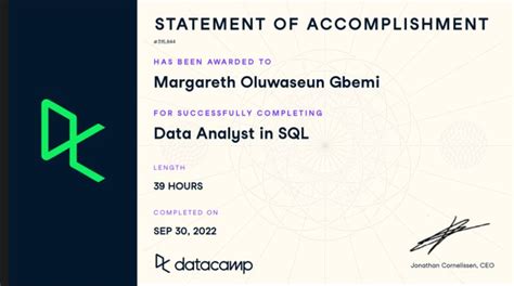 Margareth Oluwaseun Gbemi On Linkedin 10daysofsql Data Sql