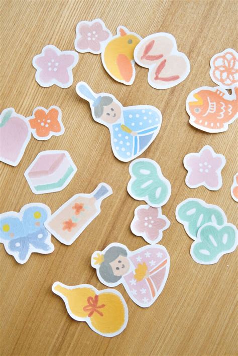 無料！吊るし雛などに使える「ひな祭りイラスト素材」フォトプロップスダウンロード あちぱよプリント