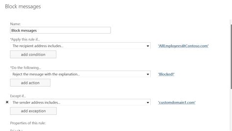 Mail Flow Rule For Mail Enabled Security Groups Microsoft Qanda