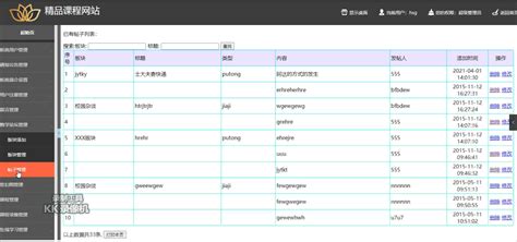 基于php精品课程网站的设计与实现 php课程设计平台 csdn博客