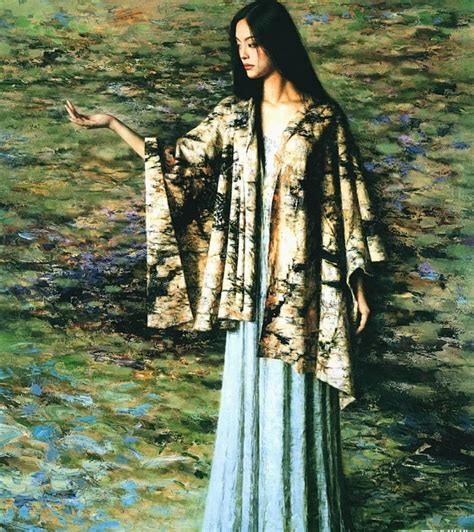 【谢楚余 油画】《 秋踪》 花瓣网