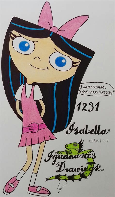 Isabella Garcia Shapiro N1231 By Iguana2003drawings On Deviantart