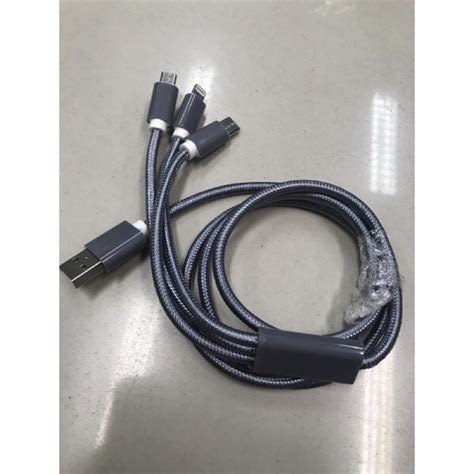 หัวชาร์จ โทรศัพท์มือถือ ได้ทุกรุ่น Usb 1 ช่อง 5v 2 1a สีขาว สายชาร์จusb 3in1 Shopee Thailand