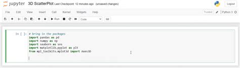 Crear Diagrama De Dispersión 3d Usando Python En Luckytemplates