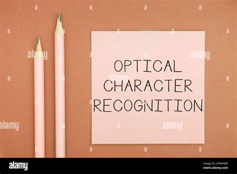 Text Caption Presenting Optical Character Recognition Business Idea