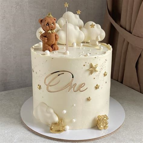 Торт на годик in 2024 | Creative cake decorating, Mini cakes birthday ...