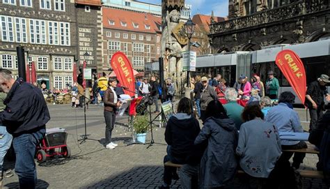 Engagierter Wahlkampf Der Internationalistischen Liste MLPD Und