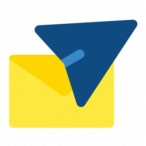 Communication Cursor Envelope Forward Mail Message Icon Download