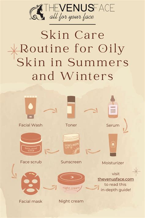 Skin Care Routine For Oily Skin In Summers And Winters