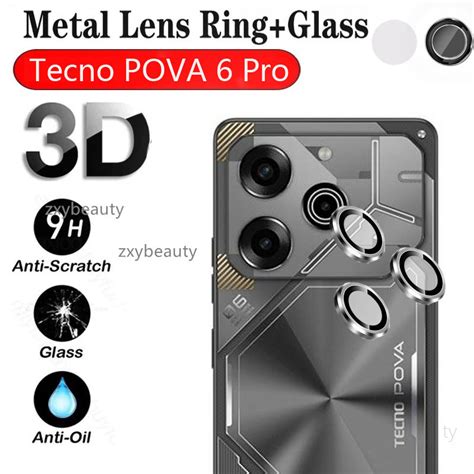 Tecno Pova 6 Pro 5g 4g Neo 2024 Camera Lens Protector Glass For