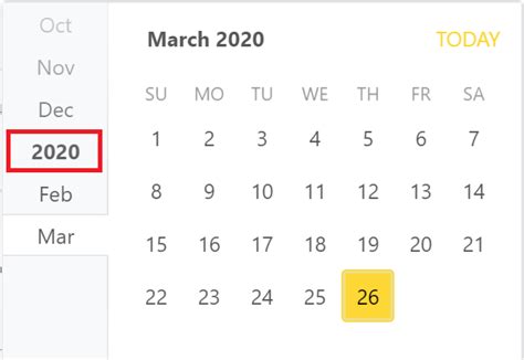 Angular Kendo Datepicker Append Month To Year In Navigation Pane Stack Overflow