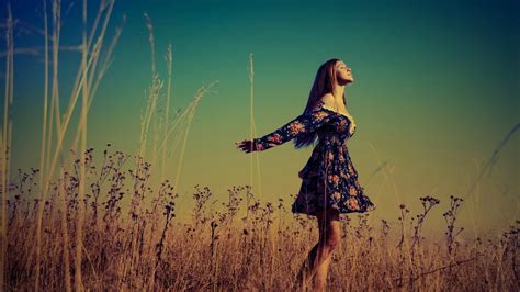 Wallpaper Sunlight Women Model Nature Photography Dress Evening