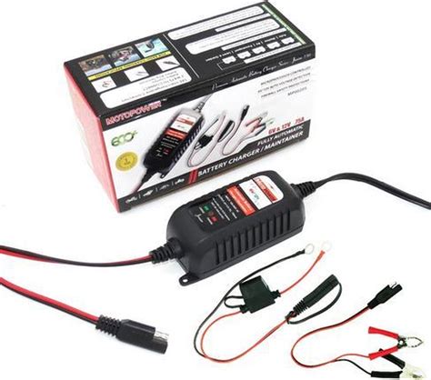Acculader 6v En 12v 0 75a Druppellader Voor Autos En Motorfietsen