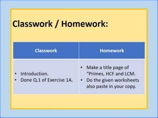 Class Math Primes HCF LCM Lecture Pptx