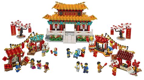 Lego Chinese Traditional Festival 80105 Chinese New Year Temple Fair