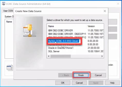 Connecting Mysql Through Odbc Driver New Ui