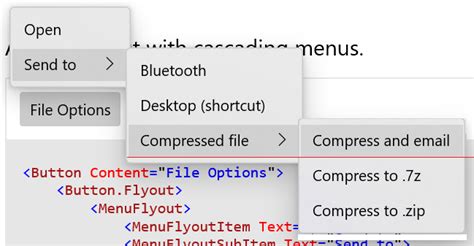 Menuflyout Submenu Should Align To Its Origin Menu Item Issue Microsoft Microsoft Ui