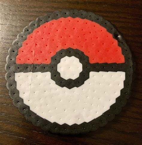 Pokeball Perler Bead Disney Pokeball Pixel Art Images And Photos Finder