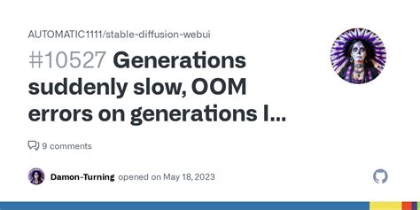 Generations Suddenly Slow Oom Errors On Generations I Could Do
