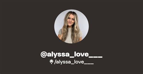 Alyssa Love Linktree
