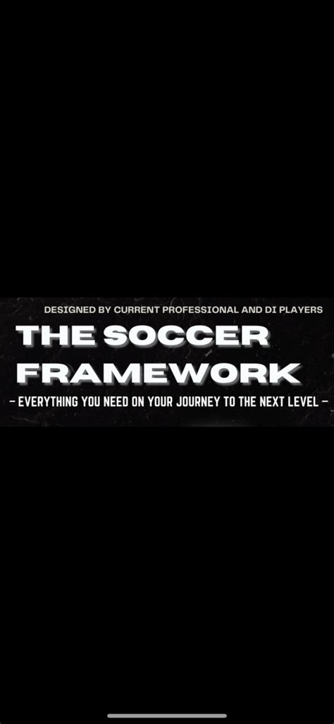 the soccer framework