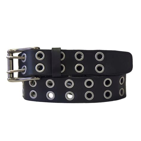 Leather Double Grommet Belt Dickies Double Grommet Leather Belt Men