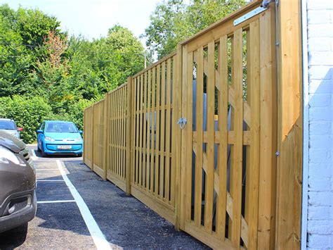 Hit And Miss Fence Panels Jacksons Security Fencing