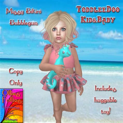 Second Life Marketplace Missy Bikini Td Bubblegum ~of~