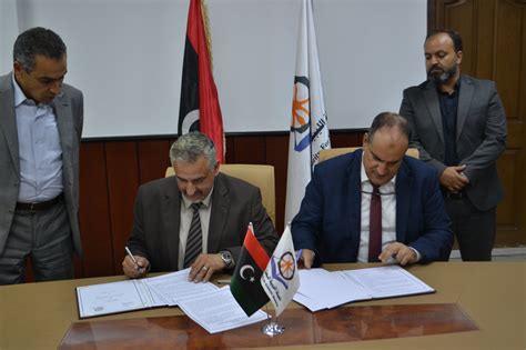 توقيع مذكرة تفاهم بين شركة بريد ليبيا و الهيئة الليبية للبحث العلمي