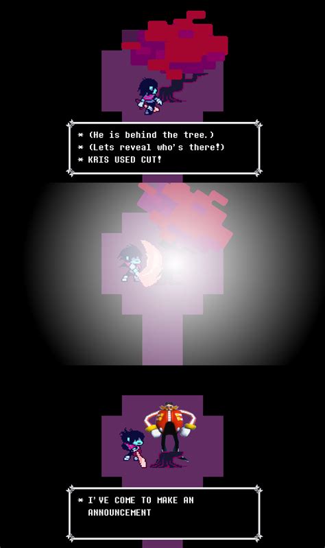 Kris Reveals The Identity Of The Egg Man R Deltarune