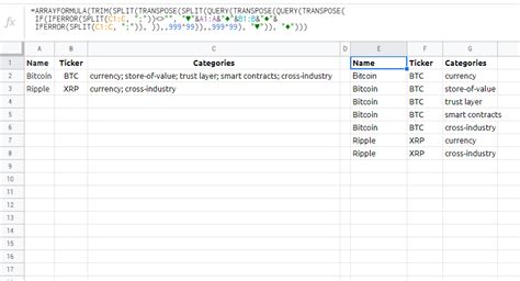 Transpose How To Automatically Split One Row Into Different Rows In Google Sheets Stack