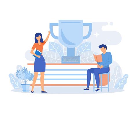 School And Preschool Lessons Subjects Illustrationcharacters In School