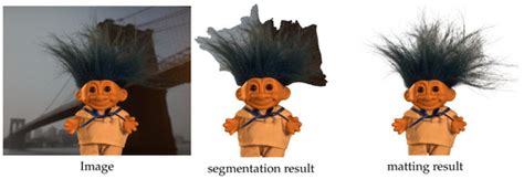 semi supervised learning matting algorithm based on semantic