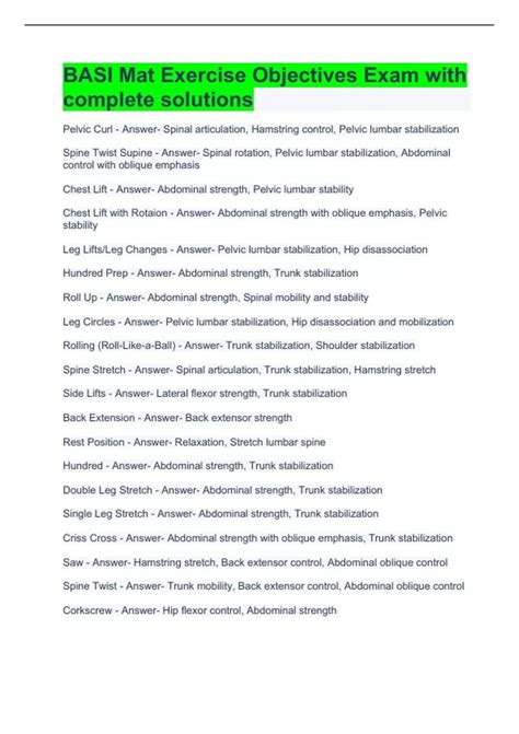 Basi Mat Exercise Objectives Exam With Complete Solutions Basi