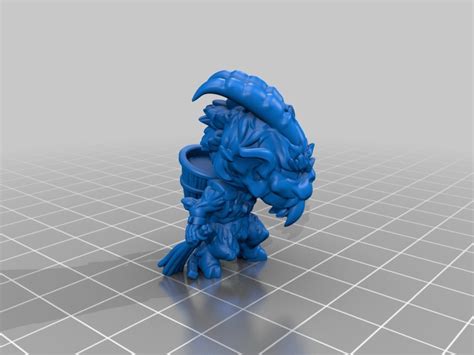 Krampus Chibi Miniature By Heribertohobby Download Free Stl Model