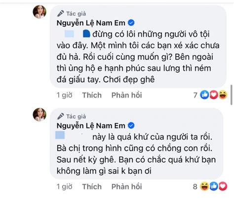 Nam Em lên tiếng trước tin đồn chồng sắp cưới có quan hệ tình cảm với