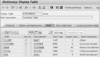 ABAP ABAP Tables