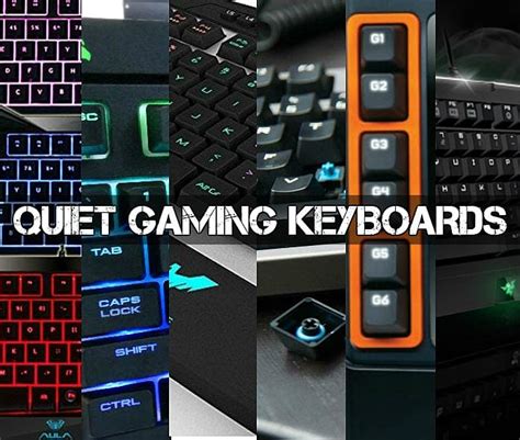 The Best Quiet Gaming Keyboards
