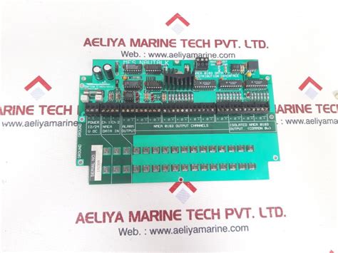 Mes Navtalk Nmea 0183 Data Distribution Interface Card Aeliya Marine