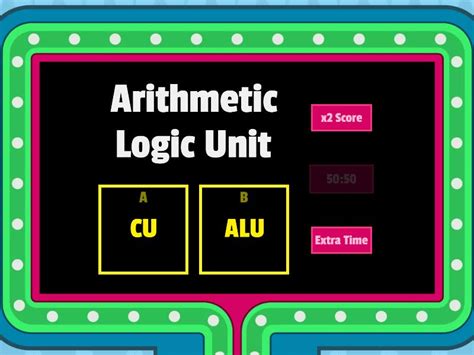 Cu Alu Gameshow Quiz