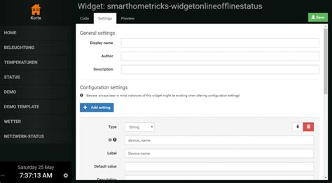 IoBroker HABPanel Teil 24 Online Status Widget Smarthome Tricks De