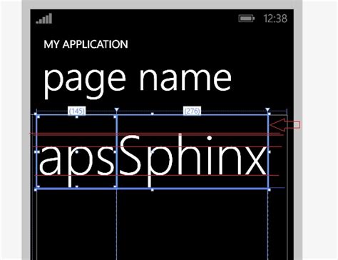 Silverlight The Blank Space Above Font Ascender Line In Textblock
