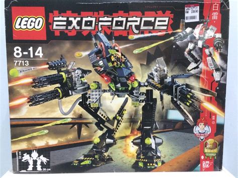 Lego Exo Force 7713 Bridge Walker Vs White Lightning Hobbies And Toys