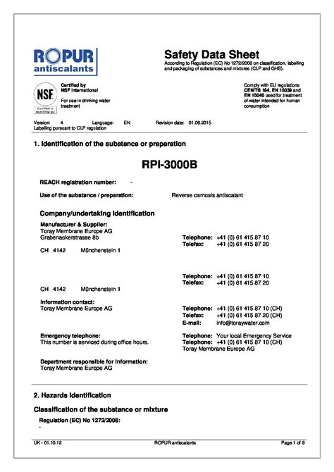 Downloads Ropur Toray Membrane Europe