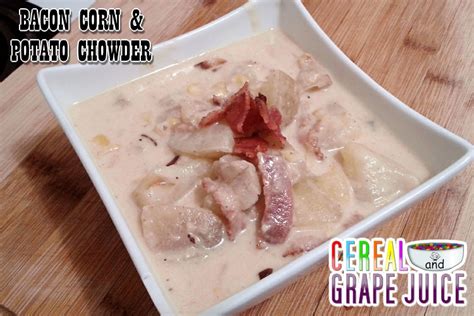 Bacon Corn And Potato Chowder