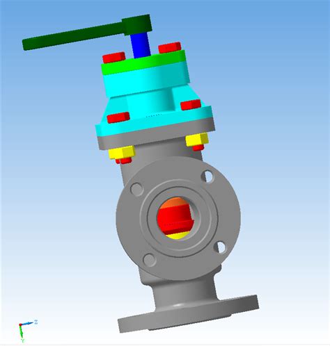 Вентиль запорный 3d Чертежи 3d Модели Проекты Начертательная геометрия и Инженерная графика