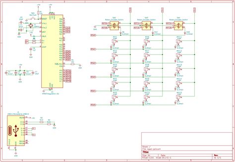First Time Designing A Pcb Does This Look Ok 15 Keys 3 Encoders Atmega32u4 And Usb Type C